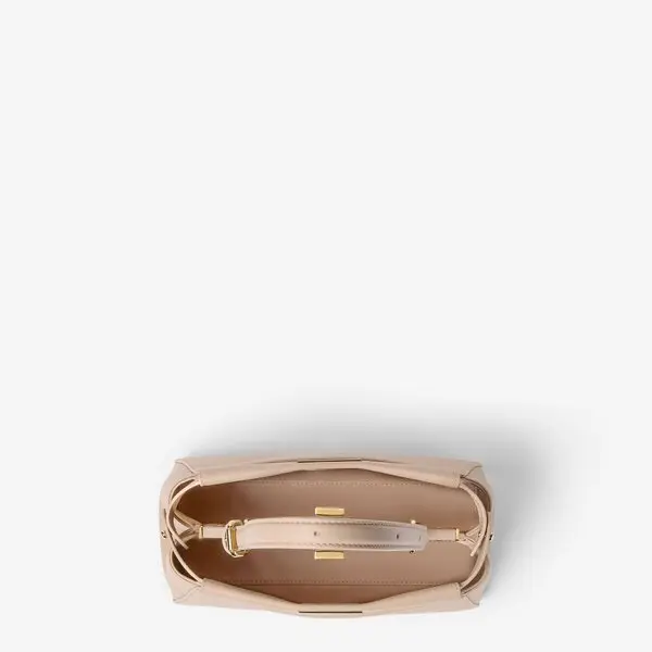 Fendi My Peekaboo® Small Beige Pink Leather Bag